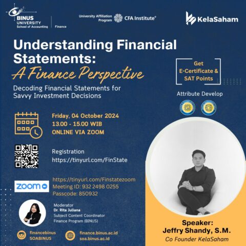Finance | BINUS UNIVERSITY